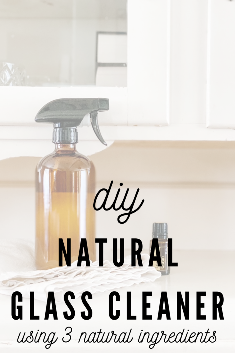 DIY Natural Glass Cleaner | Homemade Glass Cleaner - Abbey Verigin