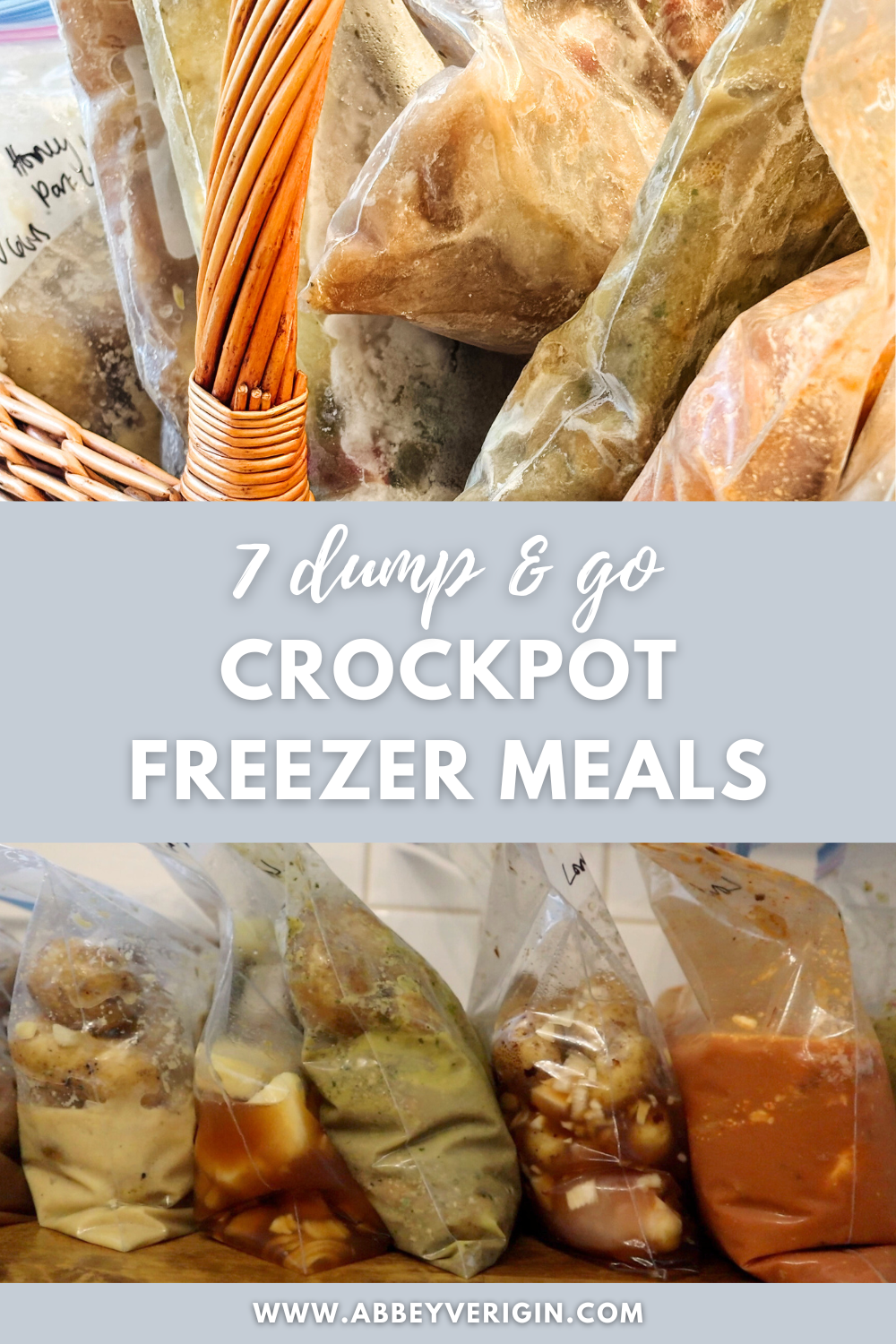 7 Freezer Friendly Crockpot Meals | Gluten Free Slow Cooker Dump Bags ...